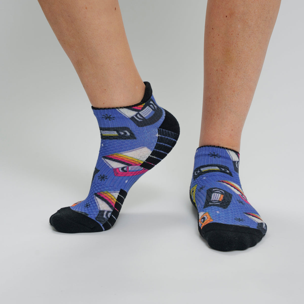 VHS Ankle Compression Socks – Throwback Cool with Viasox Compression