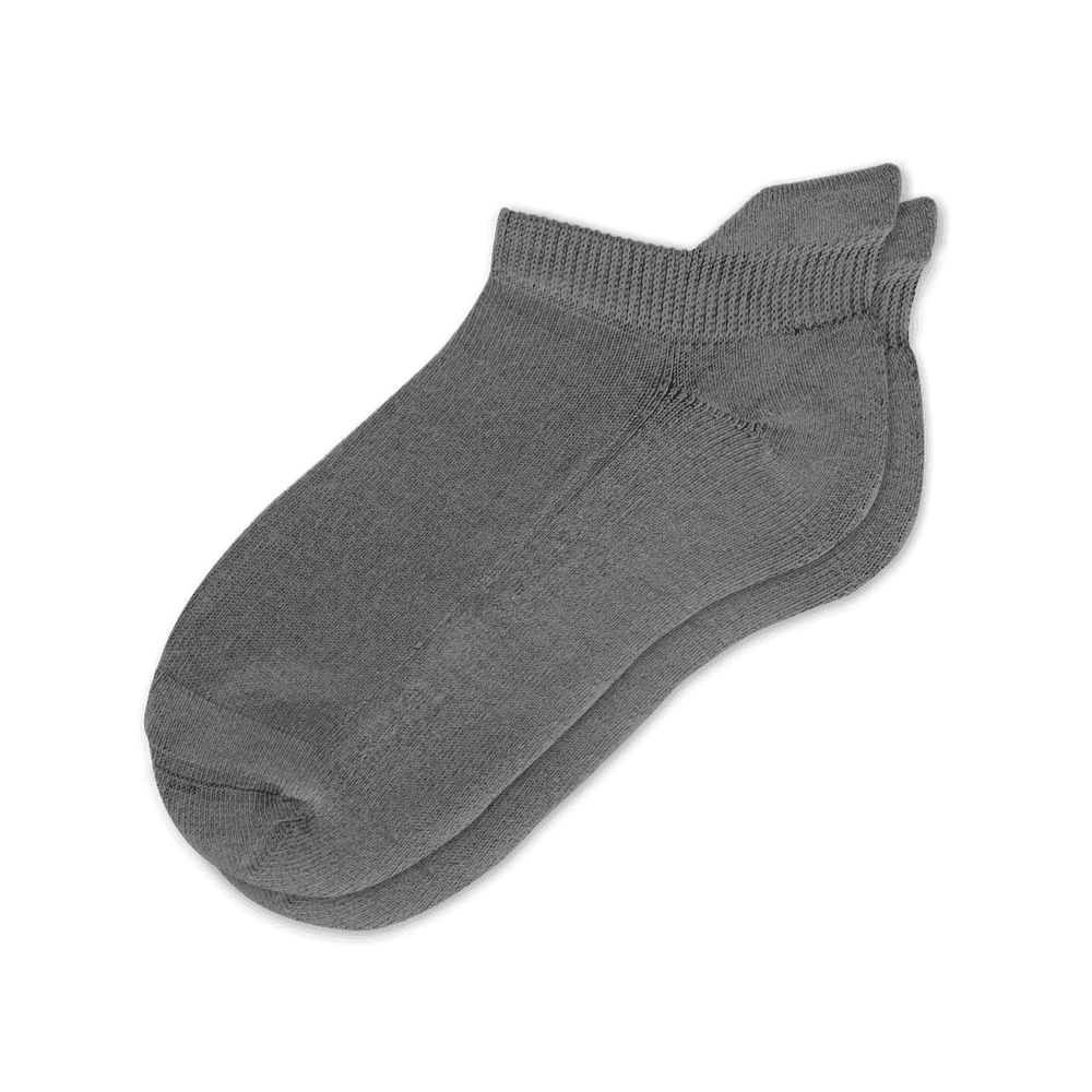 Grey Ankle Socks | Viasox
